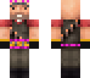 Pink Special Heavy Loadout | Minecraft Skin