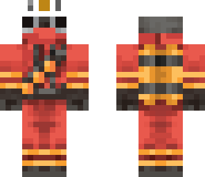Fireman Special Pyro Loadout | Minecraft Skin