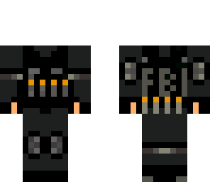 Headless FBI agent | Minecraft Skin