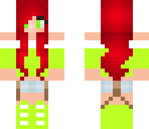 Ruda Dziewczyna | Minecraft Skin