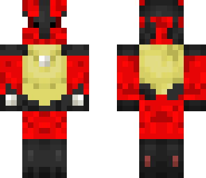 red lucario | Minecraft Skin