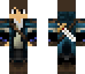 edited sword man | Minecraft Skin