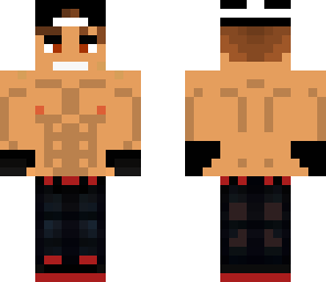 cool muscle man | Minecraft Skin