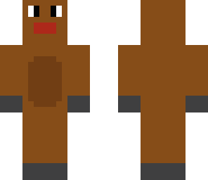 Rudolf The Red Nose Reindeer | Minecraft Skin