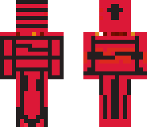 Rot Schwarz | Minecraft Skins