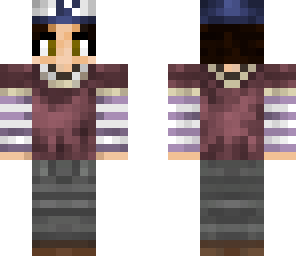 The Walking Dead Clementine | Minecraft Skins