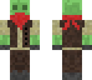 CowBoy Slime | Minecraft Skin