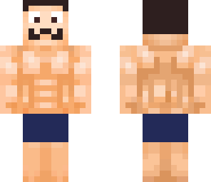 Buff Man V2 | Minecraft Skin