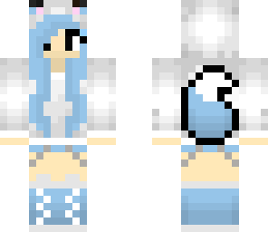 ice fox | Minecraft Skin