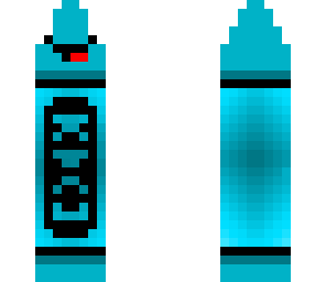Blue crayon | Minecraft Skin