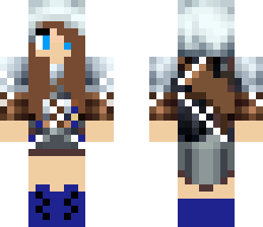 Fighter Girl | Minecraft Skin