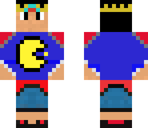 PacTw The King | Minecraft Skin
