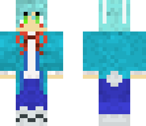 fnaf toy bonnie human girl | Minecraft Skin