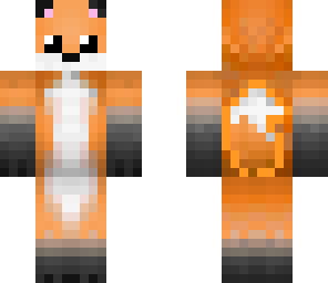 cute baby fox | Minecraft Skin