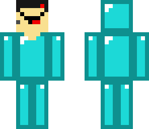 Diamond Derpy steve | Minecraft Skin
