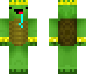 derpy king turtle | Minecraft Skin