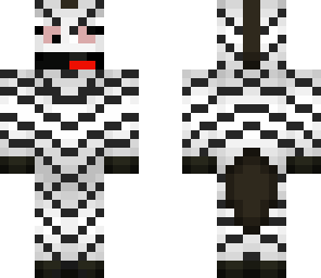 Meth Zebra | Minecraft Skin