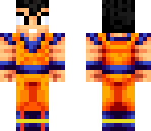 Dbz Goku | Minecraft Skin