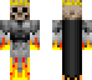 skeleton king | Minecraft Skin