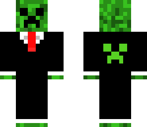 Agent Creeper | Minecraft Skin