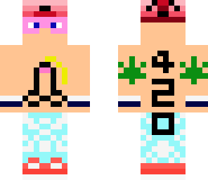 Blunt Master No Mouth | Minecraft Skin