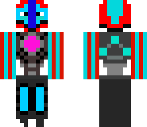 Speed Form Deoxys | Minecraft Skin