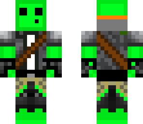 green adventure slime | Minecraft Skin