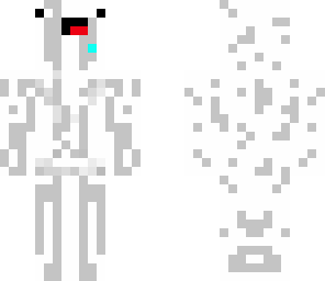 White Optifine Cape Skin | Minecraft Skin