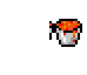 lava bucket | Minecraft Skin