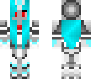 Edited Robot Girl | Minecraft Skin