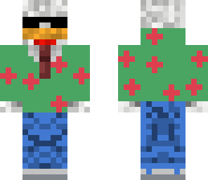 Snowy Chicken | Minecraft Skin