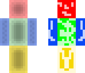 Blocky man | Minecraft Skin