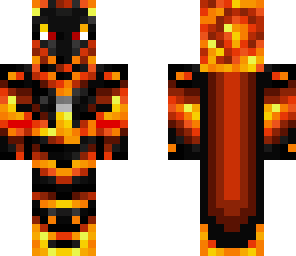 BLAZE KING | Minecraft Skin