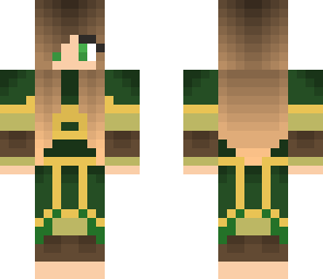 Earthbender Girl | Minecraft Skin