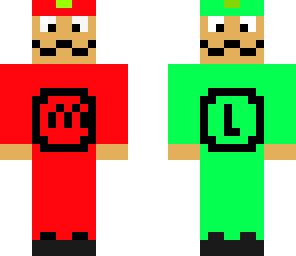 Mario 64 Minecraft Skins