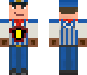 Pennsylvania Railroad Engineer | Minecraft Skin