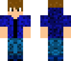 cool blue | Minecraft Skin