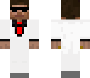 White Tuxedo steve | Minecraft Skin
