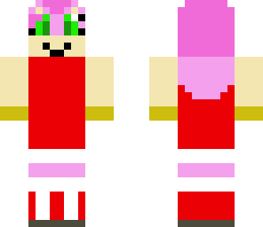 sonic amy rose | Minecraft Skins