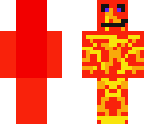 lava man | Minecraft Skin