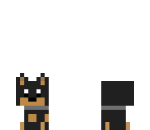 Doberman dog skin | Minecraft Skin