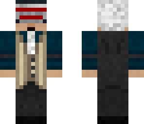 godot from Phoenix Wright | Minecraft Skin