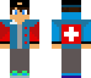 Swiss Gamer | Minecraft Skin