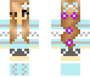 Libby Lives In A Library In Liberia | Minecraft Skin