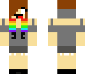 drep herobrine girl | Minecraft Skin
