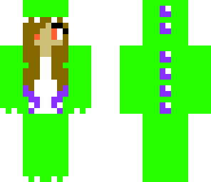 dino gnar girl | Minecraft Skin