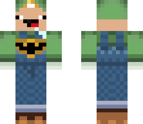 luigi bat derp | Minecraft Skin