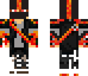Lava Camo Boy | Minecraft Skin