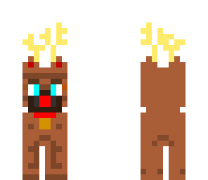 Rudolph the Red Nosed Reindeer | Minecraft Skin
