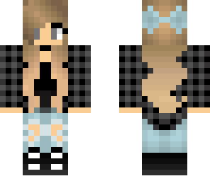 grunge girl | Minecraft Skin